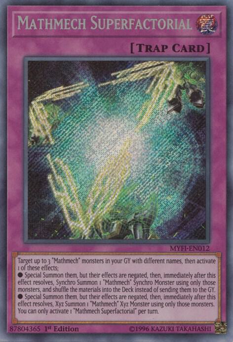 Mathmech Superfactorial - Mystic Fighters - YuGiOh - TCGplayer.com