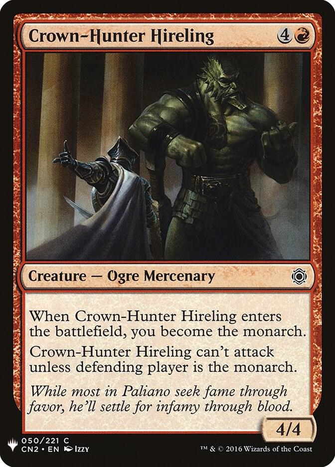 Crown-Hunter Hireling - The List Reprints - Magic: The Gathering ...