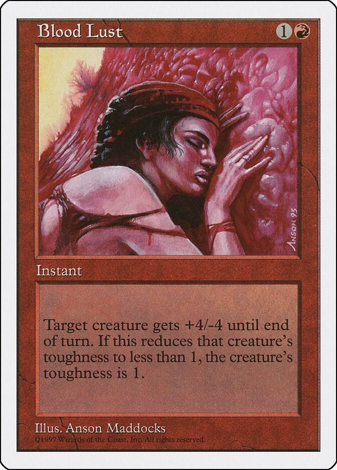 Blood Lust - Fifth Edition - Magic: The Gathering - TCGplayer.com