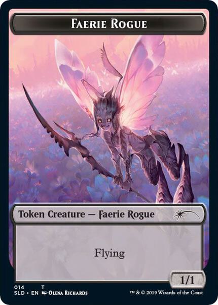 Faerie Rogue Token (014) - Secret Lair Drop Series - Magic: The ...