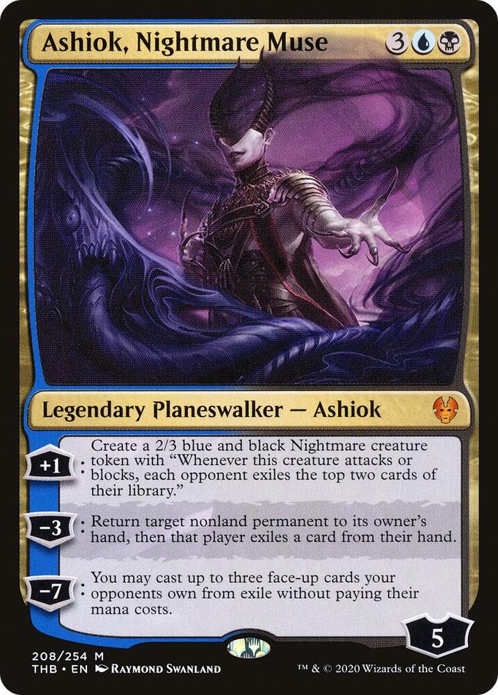 Ashiok, Nightmare Muse - Theros Beyond Death - Magic: The Gathering ...