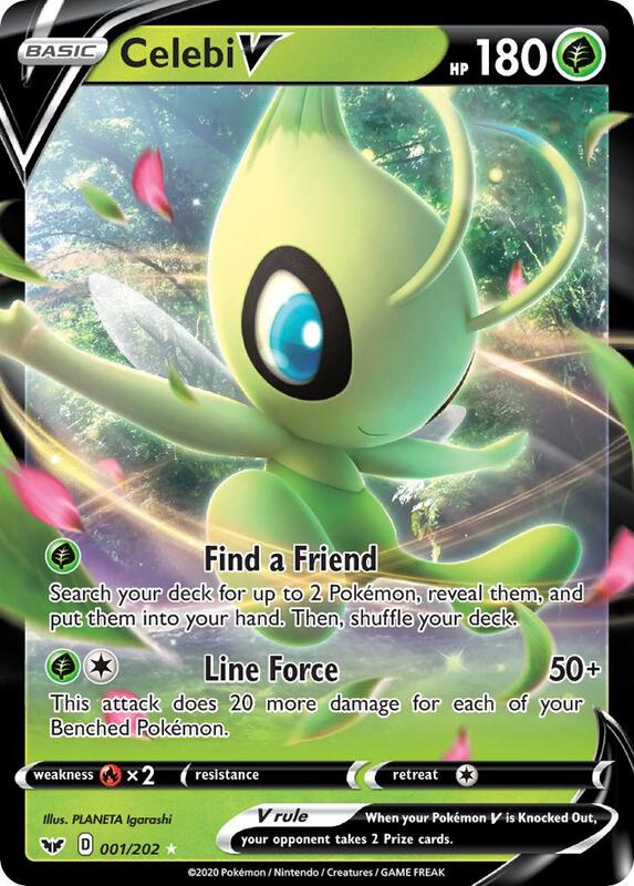 Celebi V - SWSH01: Sword & Shield Base Set - Pokemon - TCGplayer.com