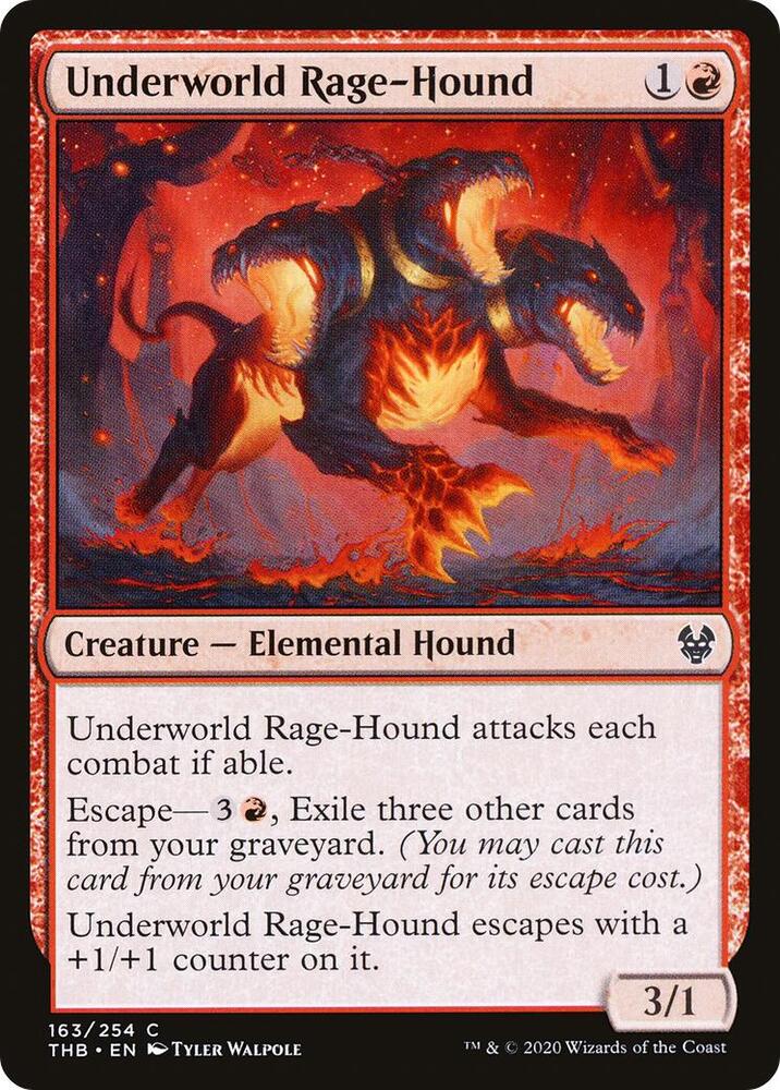 Underworld Rage-Hound - Theros Beyond Death - Magic: The Gathering ...