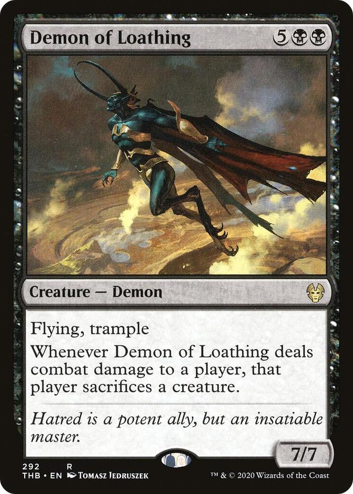 Demon of Loathing - Theros Beyond Death - Magic: The Gathering ...