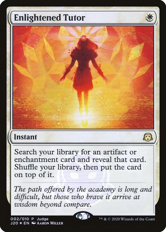 Enlightened Tutor - Judge Promos - Magic: The Gathering - TCGplayer.com