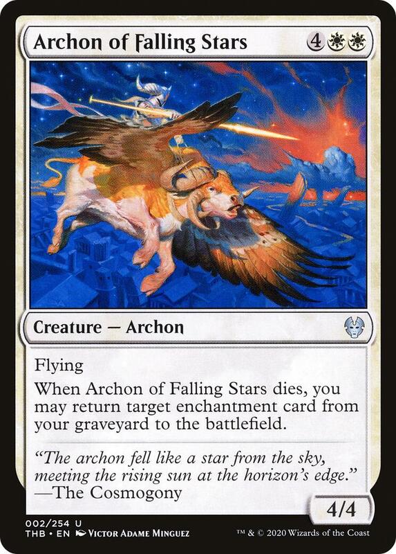 Archon of Falling Stars - Theros Beyond Death - Magic: The Gathering ...