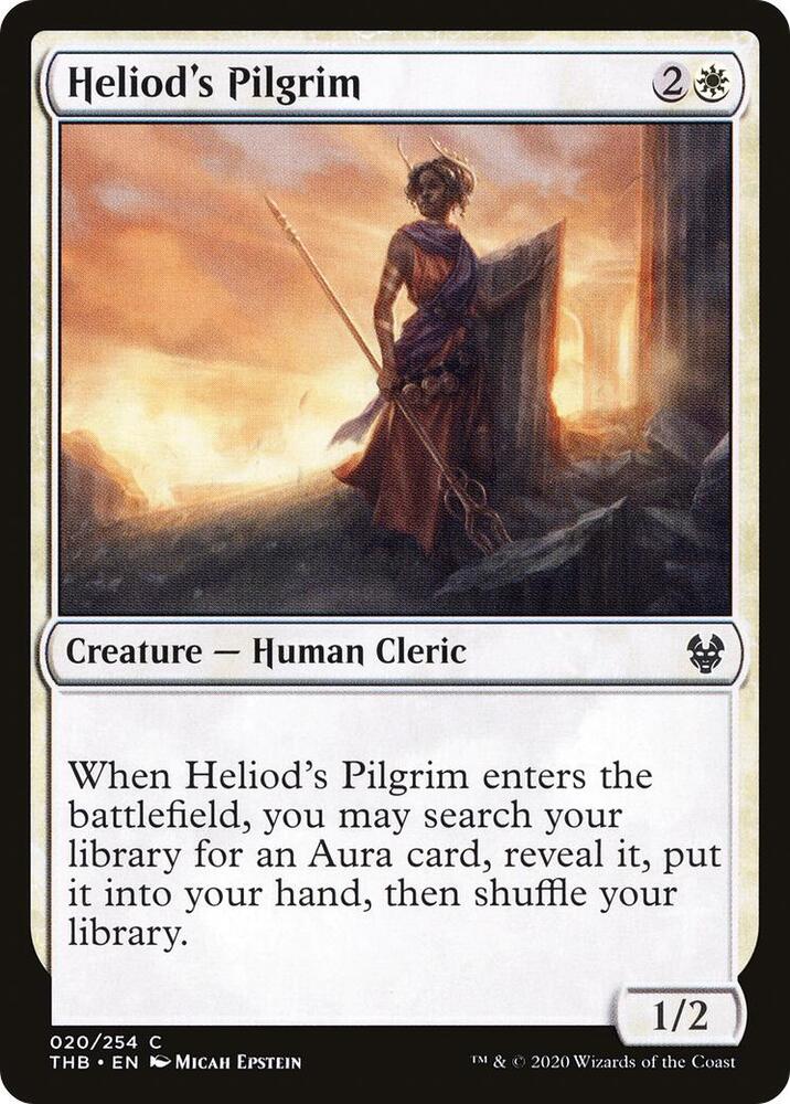 Heliod's Pilgrim - Theros Beyond Death - Magic: The Gathering ...