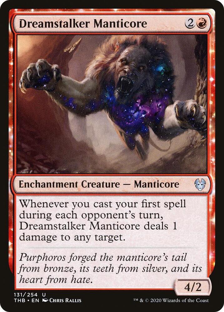 Dreamstalker Manticore - Theros Beyond Death - Magic: The Gathering ...