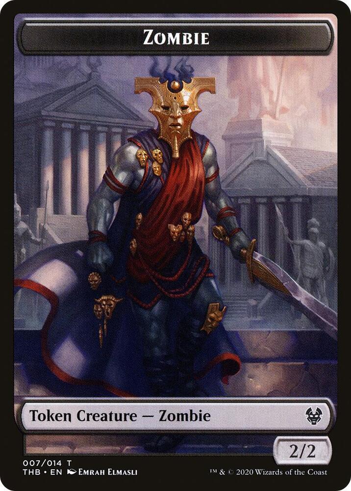 Zombie Token - Adventures in the Forgotten Realms - Magic: The Gathering