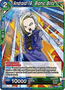 Android 18, Bionic Blitz - Universal Onslaught - Dragon Ball Super: Masters - TCGplayer.com