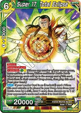 Super 17, Total Eclipse - Universal Onslaught - Dragon Ball Super ...