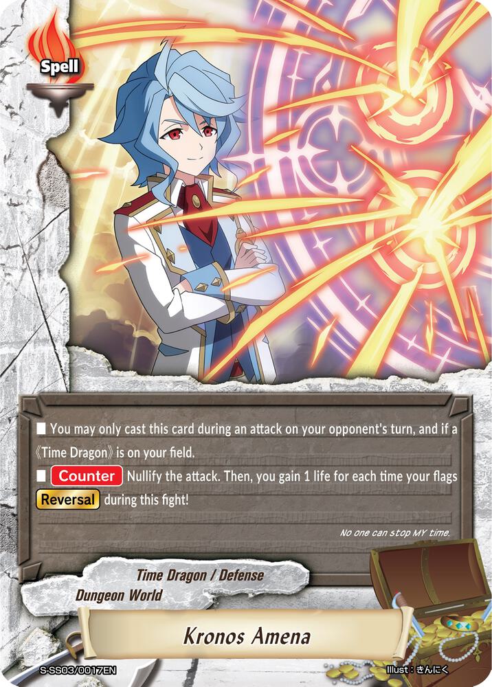 Kronos Amena - S-SS03: The End Zero - Future Card BuddyFight ...