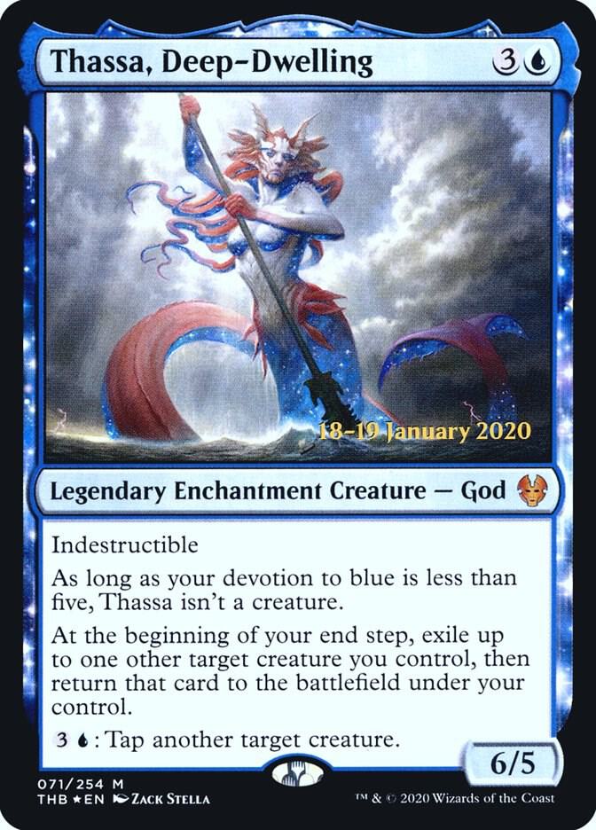 Thassa, Deep-Dwelling - Prerelease Cards - Magic: The Gathering ...