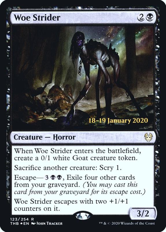 Woe Strider - Prerelease Cards - Magic: The Gathering - TCGplayer.com