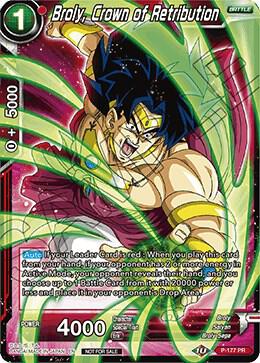 Broly, Crown of Retribution - Promotion Cards - Dragon Ball Super ...