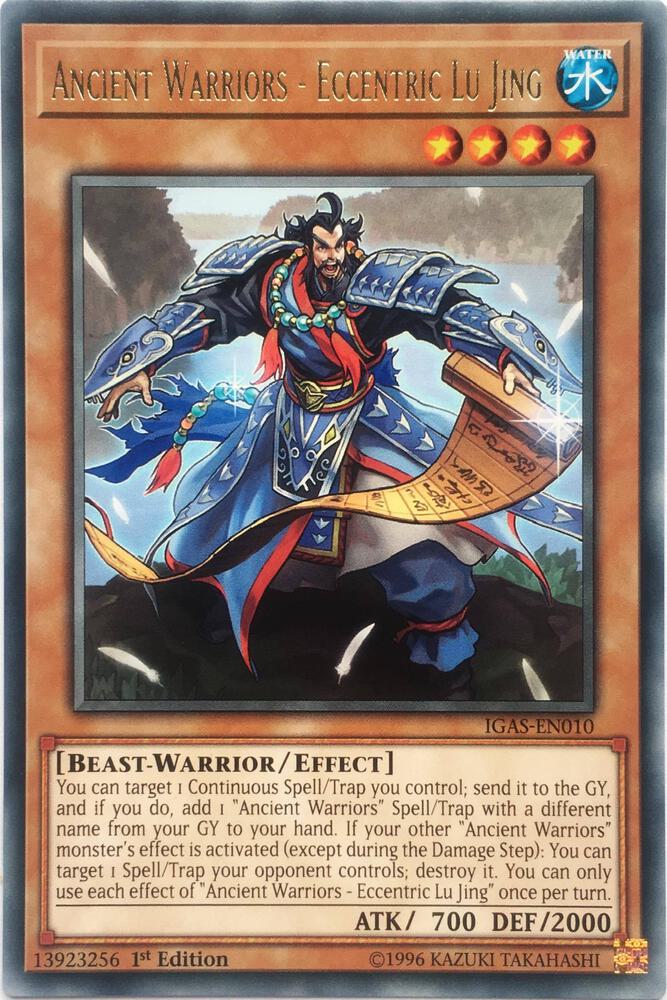 Ancient Warriors - Eccentric Lu Jing - Ignition Assault - YuGiOh - TCGplayer.com