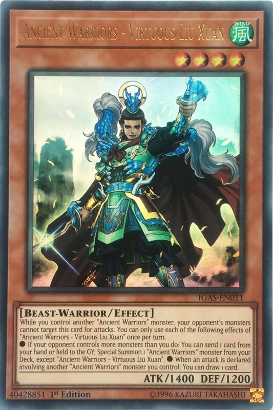 Ancient Warriors Saga - East-by-South Winds - Rise of the Duelist - YuGiOh