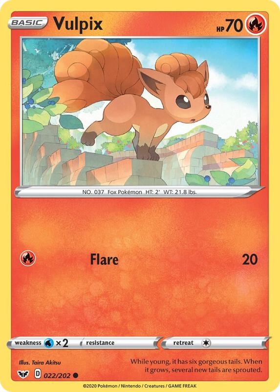 Vulpix - SWSH01: Sword & Shield Base Set - Pokemon - TCGplayer.com