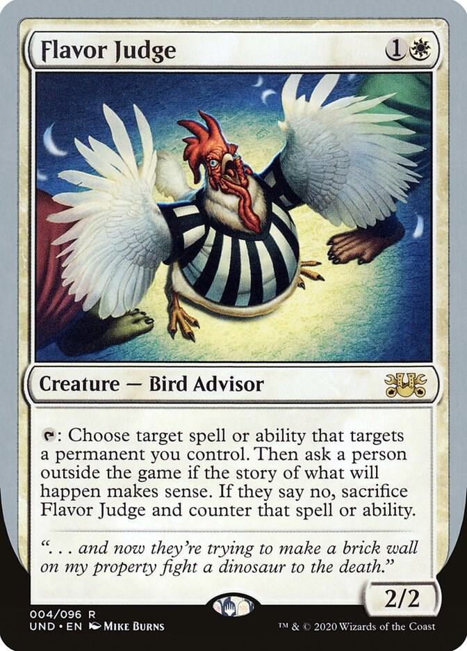 Flavor Judge - Unsanctioned - Magic: The Gathering - TCGplayer.com