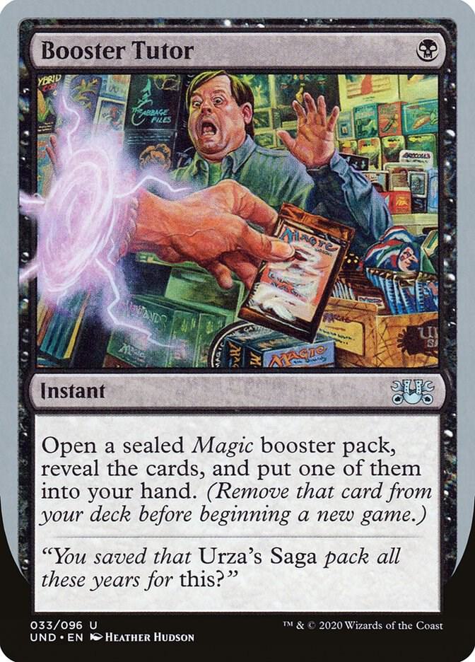 Booster Tutor - Unhinged - Magic: The Gathering - TCGplayer.com