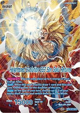 Son Goku // Heightened Evolution SS3 Son Goku Returns - Universal ...