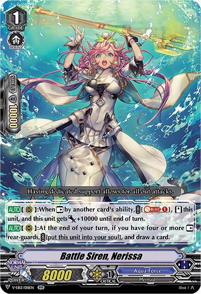 Battle Siren, Nerissa - V-EB12: Team Dragon's Vanity - Cardfight Vanguard - TCGplayer.com