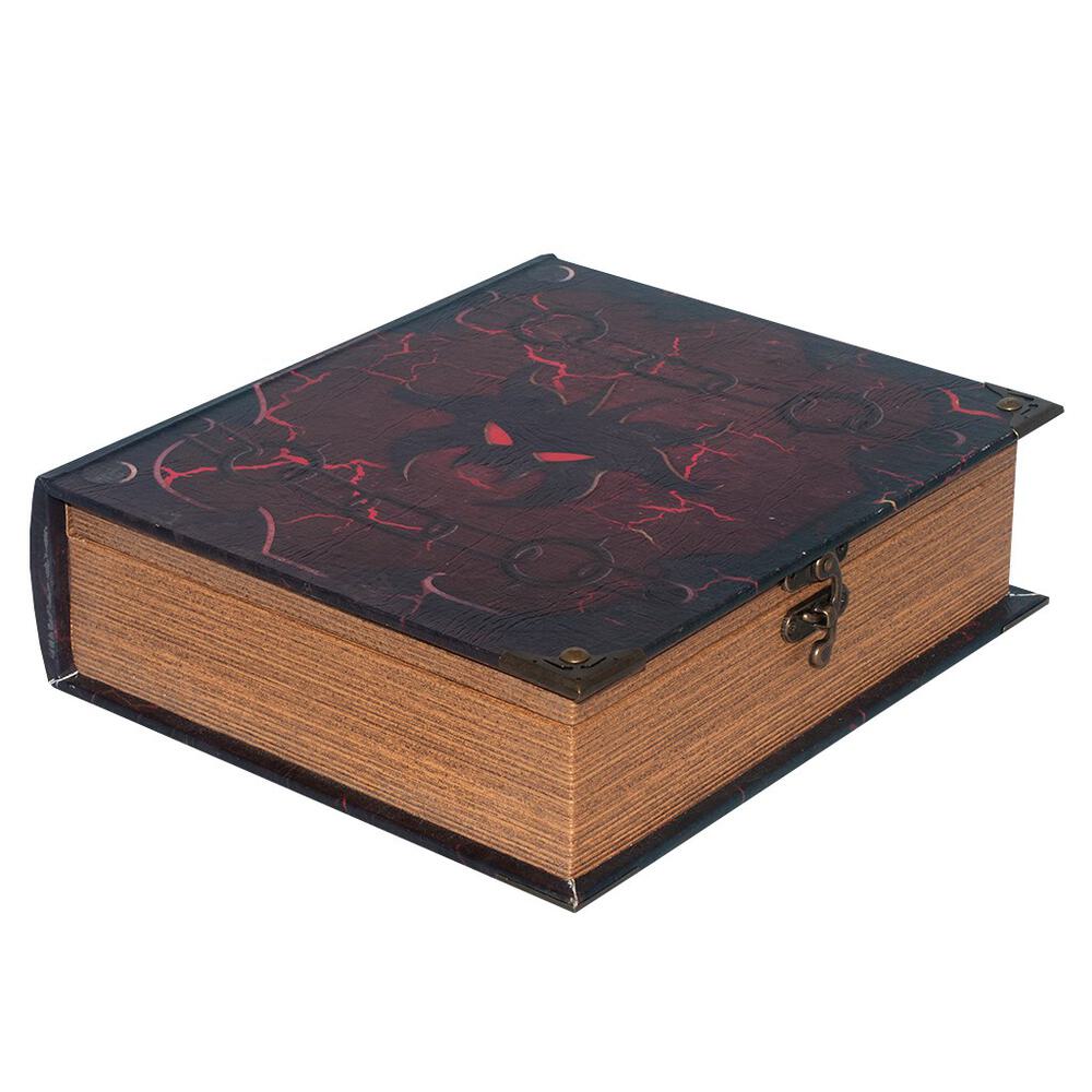Grimoire Deck Box - Hellbent (Holds 800+) - Wizardry Foundry Deck Boxes ...
