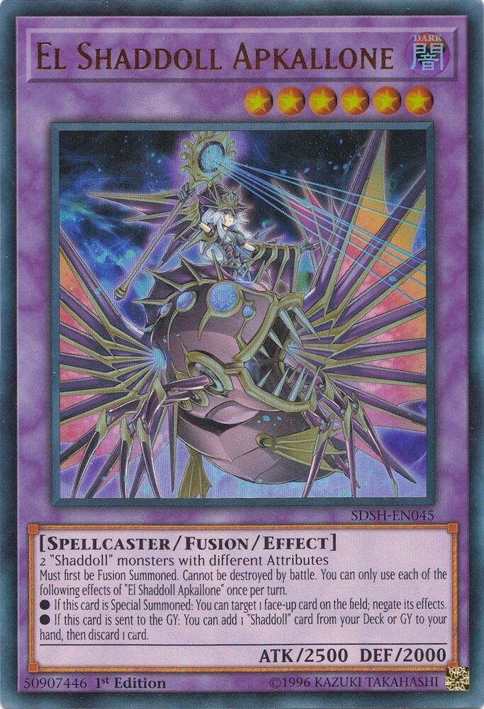 El Shaddoll Apkallone - Structure Deck: Shaddoll Showdown - YuGiOh ...
