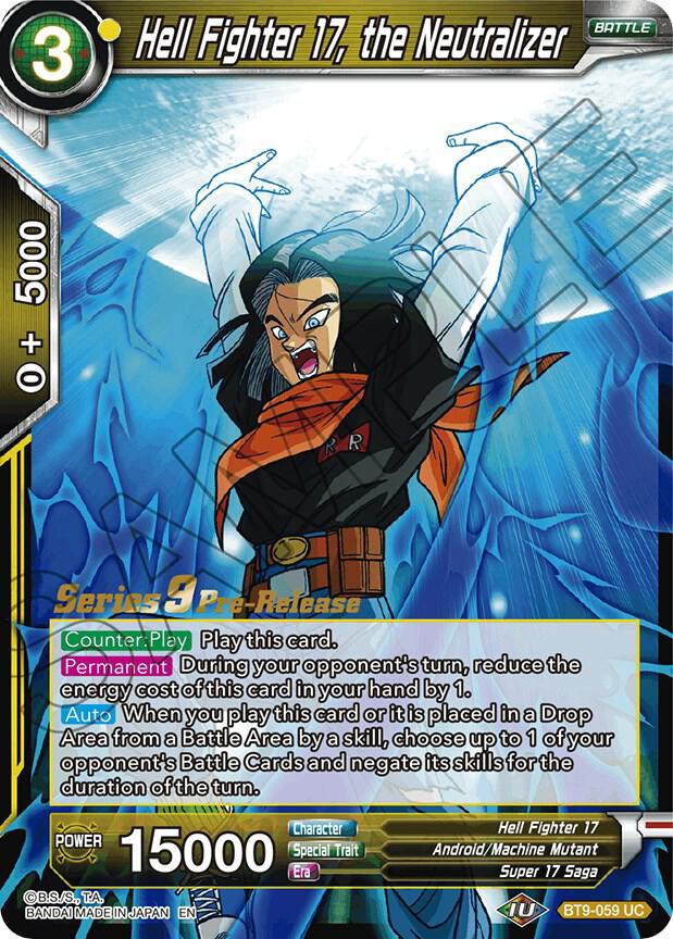 Hell Fighter 17, the Neutralizer - Universal Onslaught Pre-Release ...