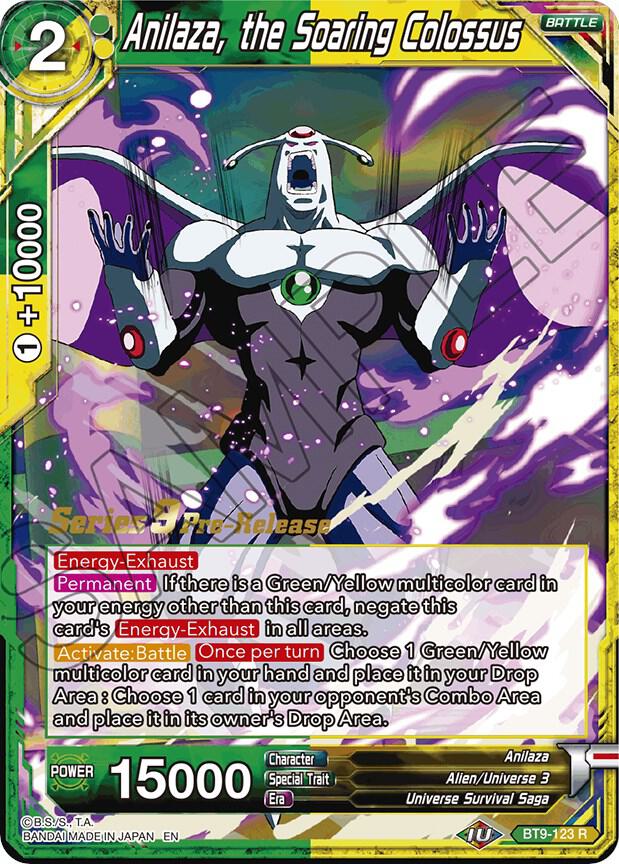 Anilaza, the Soaring Colossus - Universal Onslaught Pre-Release Cards ...