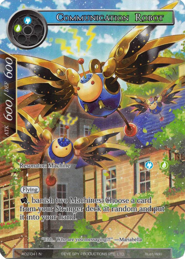 Communication Robot (Full Art) - Alice Origin II - Force of Will ...