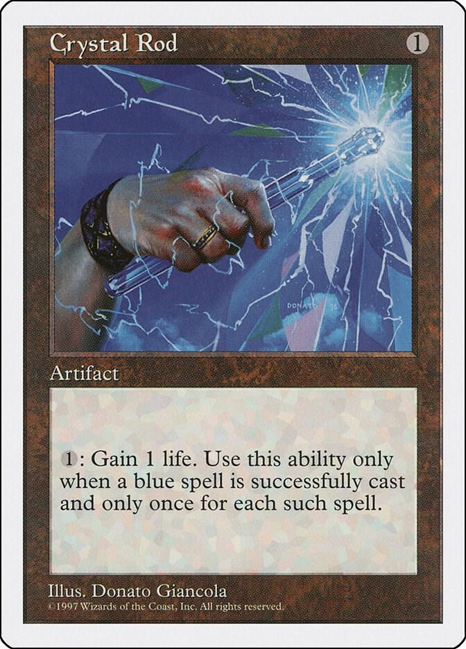 Crystal Rod - Fifth Edition - Magic: The Gathering - TCGplayer.com