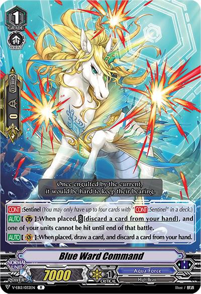 Blue Ward Command - V-EB12: Team Dragon's Vanity - Cardfight Vanguard ...