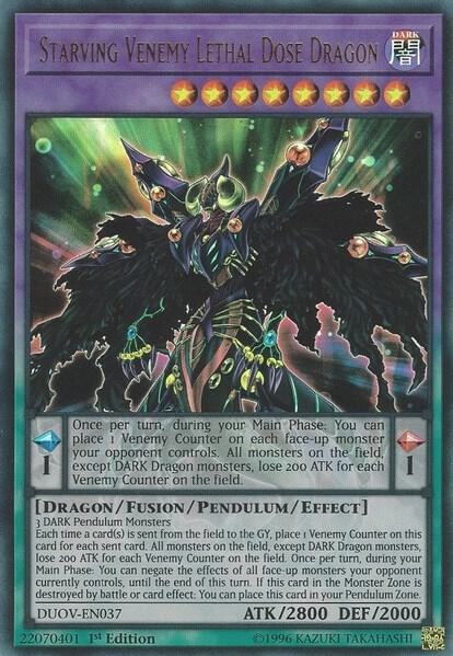 Starving Venemy Lethal Dose Dragon - Duel Overload - YuGiOh - TCGplayer.com