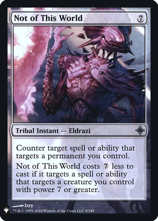 Not of This World - The List Reprints - Magic: The Gathering ...
