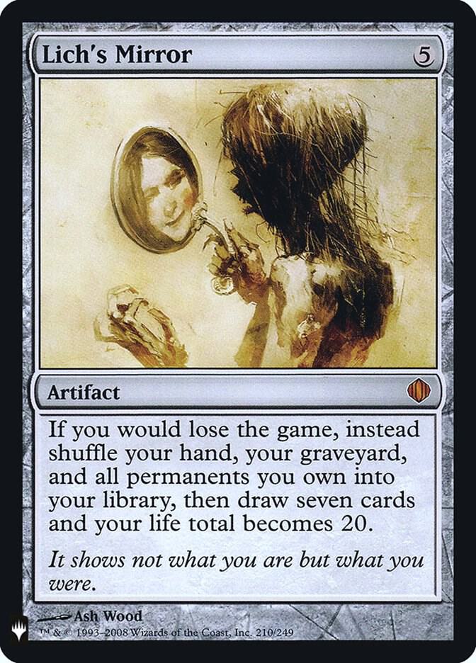 Lich's Mirror - The List Reprints - Magic: The Gathering - TCGplayer.com