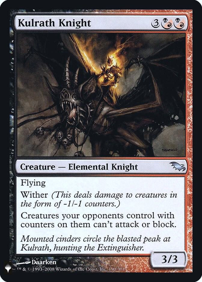 Kulrath Knight - The List Reprints - Magic: The Gathering - TCGplayer.com