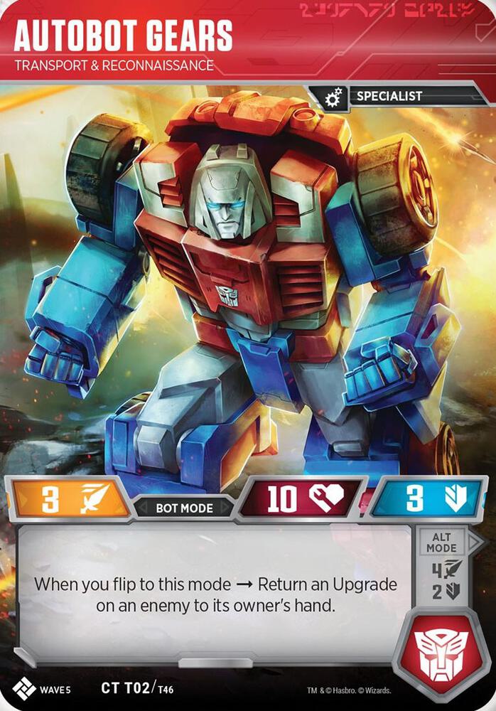 Windcharger - Autobot Warrior - Titan Masters Attack - Transformers TCG