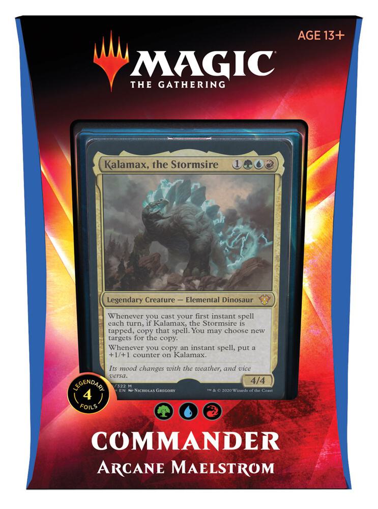 Commander 2020 Deck - Arcane Maelstrom - Commander 2020 - Magic: The ...