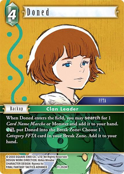 Doned - Opus XI - Final Fantasy TCG - TCGplayer.com