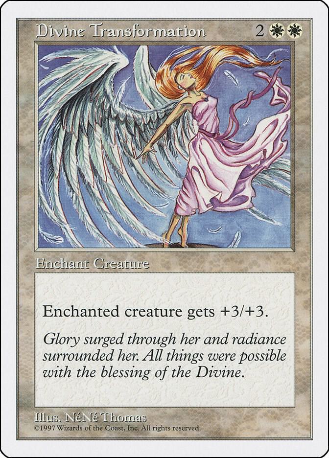 Divine Transformation - Fifth Edition - Magic: The Gathering ...