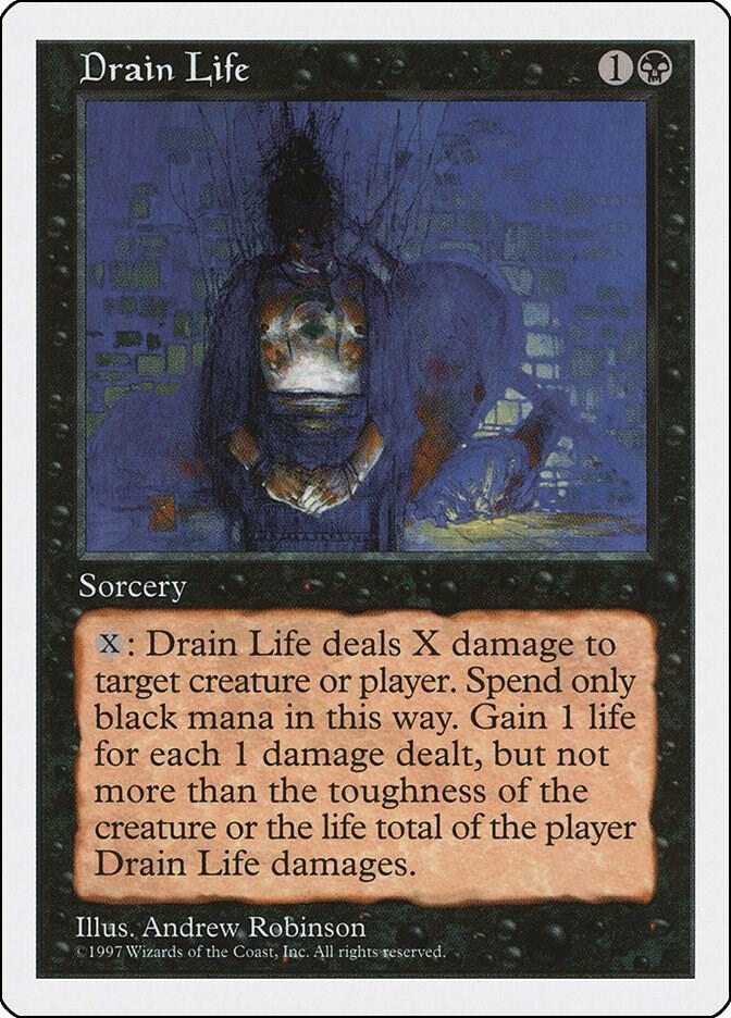Drain Life - Fifth Edition - Magic: The Gathering - TCGplayer.com