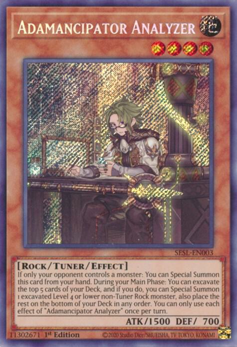 Adamancipator Analyzer - Secret Slayers - YuGiOh - TCGplayer.com