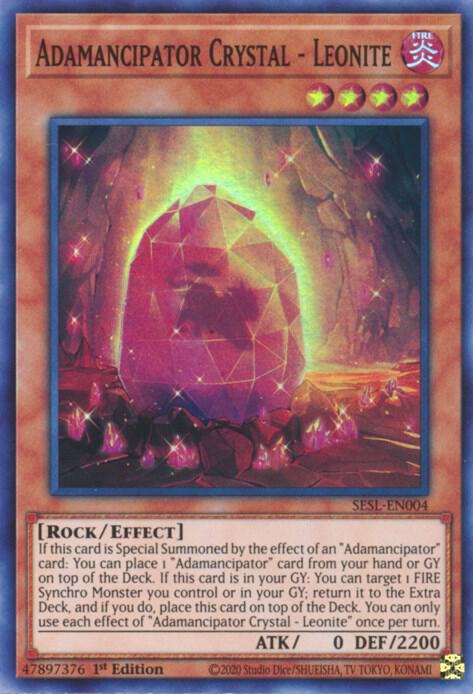 Adamancipator Crystal - Dragite - Secret Slayers - YuGiOh - TCGplayer.com
