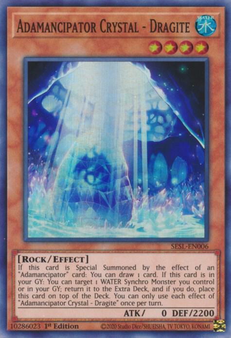 Adamancipator Crystal - Dragite - Secret Slayers - YuGiOh - TCGplayer.com