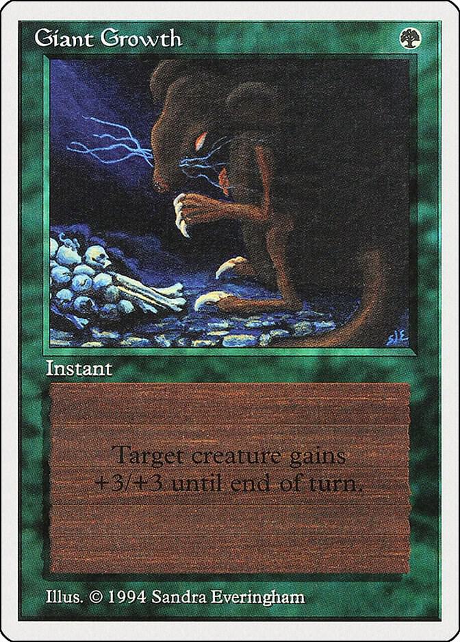 Giant Growth - Summer Magic - Magic: The Gathering - TCGplayer.com