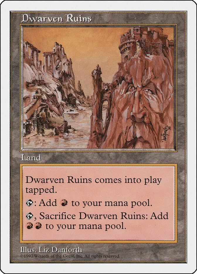 Dwarven Ruins - Fifth Edition - Magic: The Gathering - TCGplayer.com