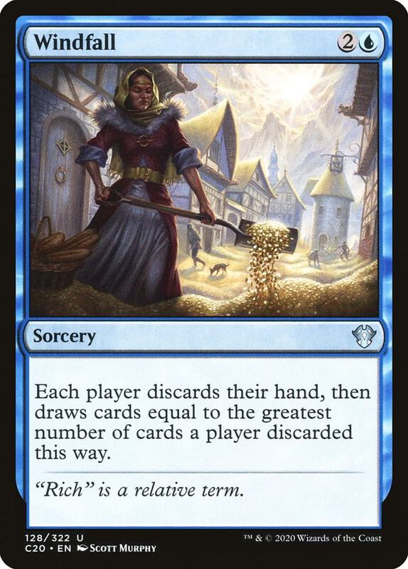Windfall - Commander 2020 - Magic: The Gathering