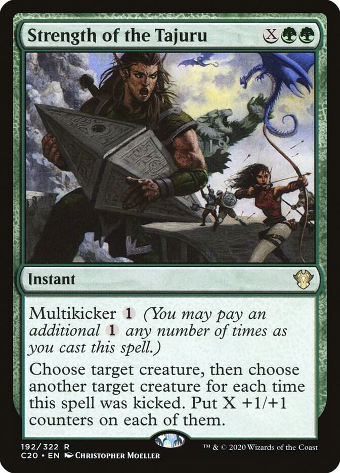 Strength of the Tajuru - Commander 2020 - Magic: The Gathering ...