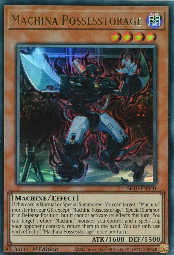 Machina Possesstorage - Structure Deck: Mechanized Madness - YuGiOh ...